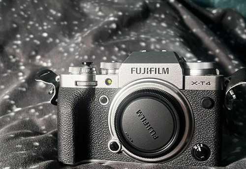 Фотоаппарат Fujifilm X-T4 Body, серебристый