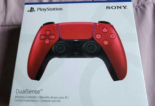 Контроллер Dualsense PS5 Vulcanic RED, Cobalt blue