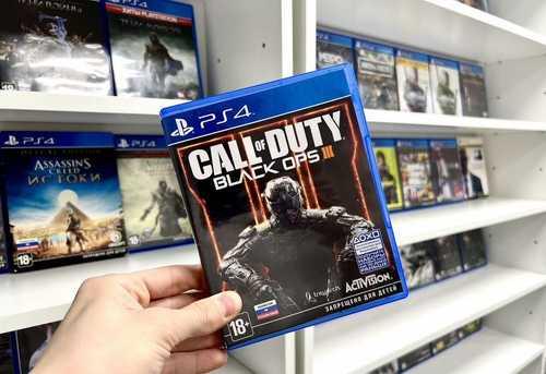 Игровой диск ps4 ps5 call of duty black ops 3