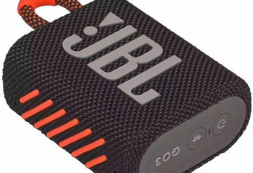 Колонка JBL GO 3 Black Edition Black-Orange
