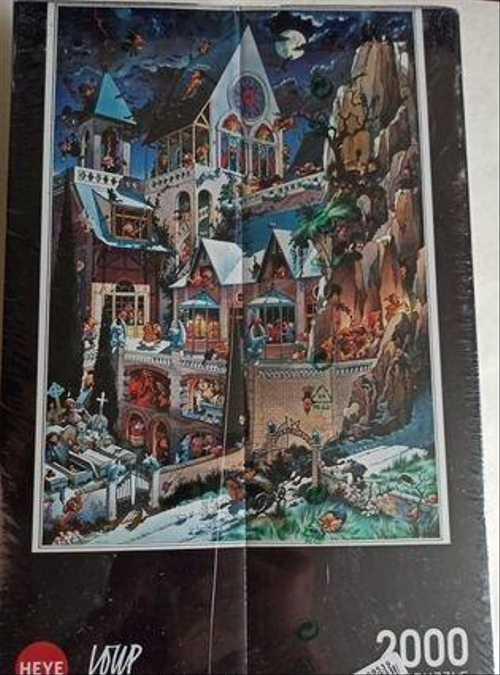 Пазл heye замок ужаса castle of horror