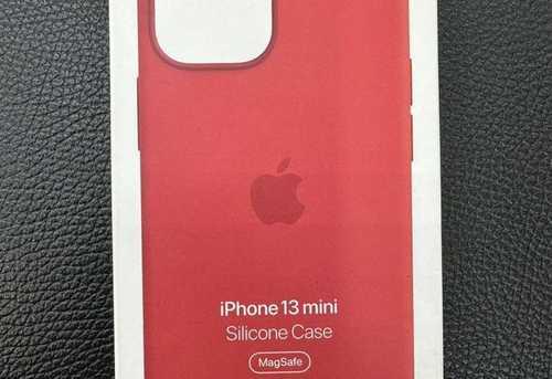 Apple Silicone Case iPhone 13 Mini Red