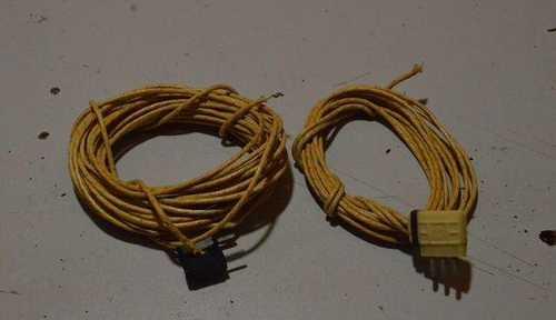 Провода с разъёмами для антенны радиолы 60х - 80-х