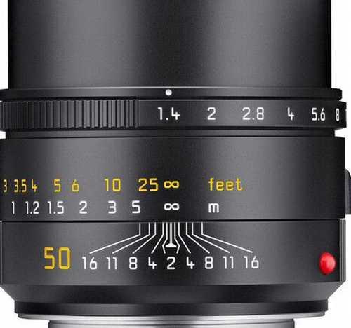 Leica Summilux-M 50mm f/1.4 asph. Black for Leica