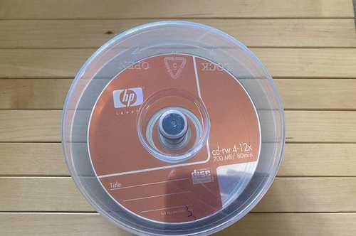 Cd r диски tdk hp