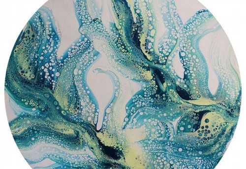 Абстрактная интерьерная картина "Морское дыхание"