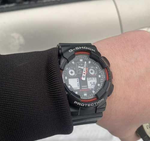 Часы casio g shock ga 100