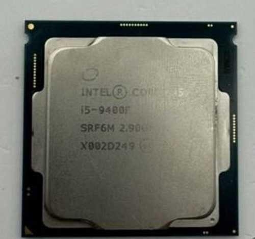 Процессор intel core i5 9400f