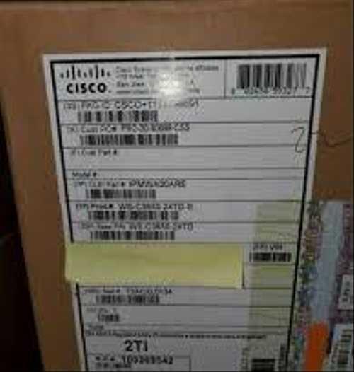 Коммутаторы cisco WS-C3650-24TS-S, WS-C3650-24TD-S