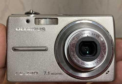 Фотоаппарат цифровой olympus fe 230
