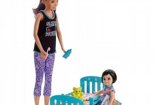 Barbie Skipper няня Mattel светится в темноте