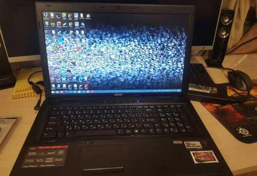 Ноутбук игровой msi GE70 2PL apache