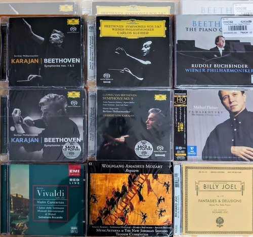 Sacd, CD Classical. Классическая музыка