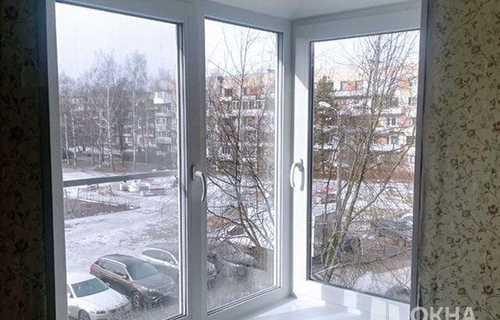 Эркерное пвх окно для квартиры