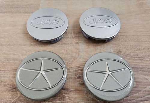 Колпачки заглушки на литые диски 60 mm JAC