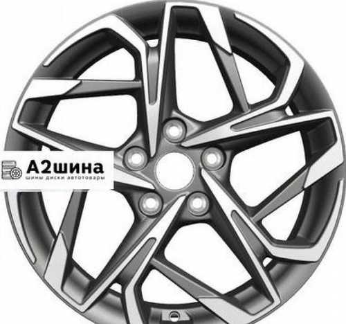 Диски Khomen Wheels KHW1716 (Qashqai) Gray-FP 7*17 5*114,3 ET40 66,1