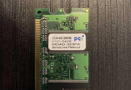 Оперативная память PQI DDR400 256 MB