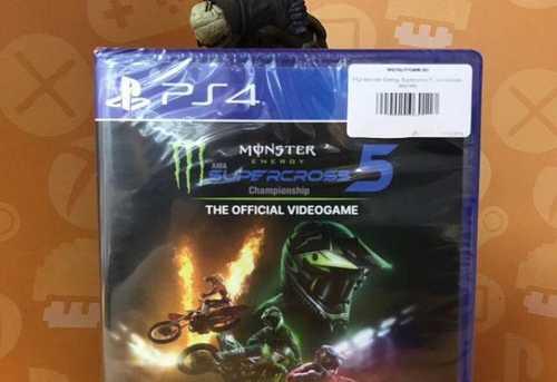 PS4 Monster Energy Supercross 5 английская версия