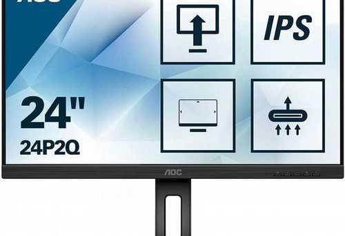 Новый LCD AOC 24" 24P2Q Black с поворотом экрана