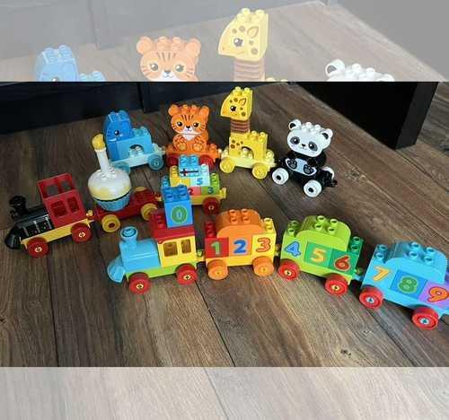 Lego duplo поезд