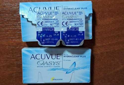 Линзы acuvue oasys двухнедельные