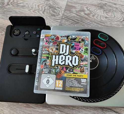 Контроллер DJ Hero PS3 + игра DJ Hero