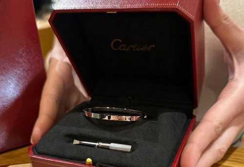 Браслет Cartier love тонкая модель