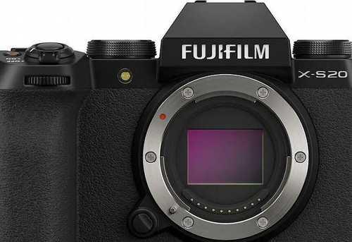 Новая камера Fujifilm X-S20, черный EU