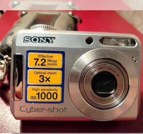 Цифровой фотоаппарат sony cyber shot dsc-s650