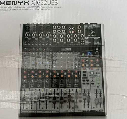 Микшерный пульт behringer xenyx x1622usb новый