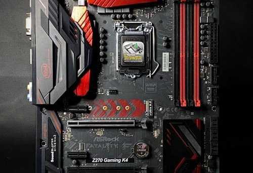 Материнская плата asrock z270 gaming k4