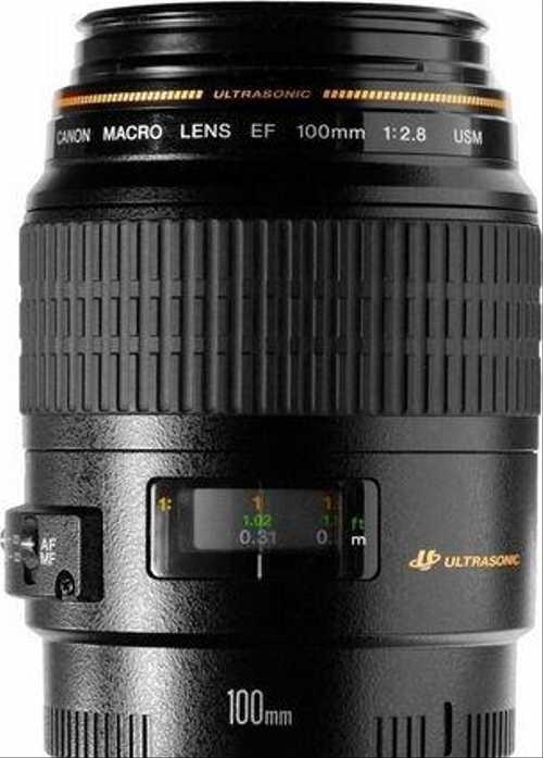 Объектив Canon EF 100mm f2.8 Macro USM