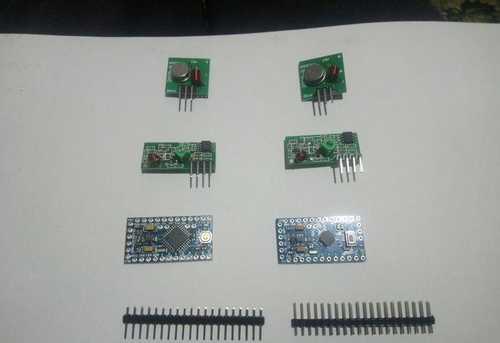 Arduino Mini и Модуль 433 Мгц