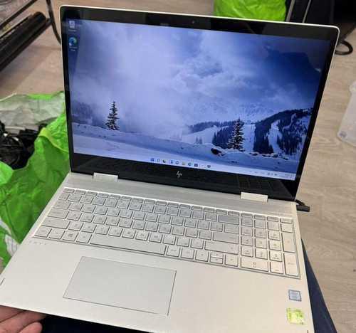 Игровой трансформер HP envy 15 X360 Core i7/MX150