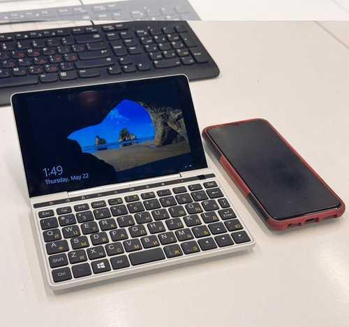 Микро ноутбук сисадмина intel m3-8100Y, 8/128