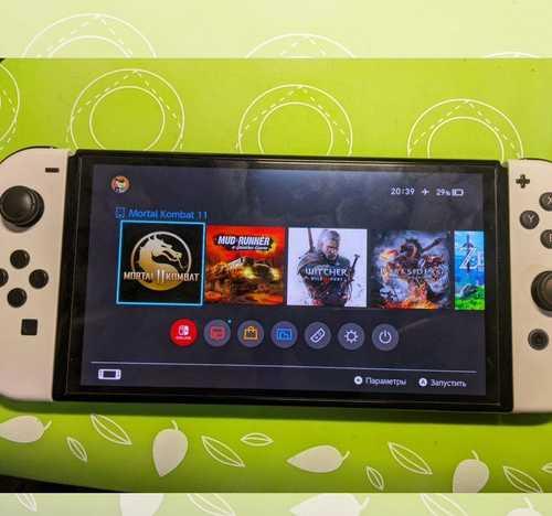 Nintendo switch oled прошитая