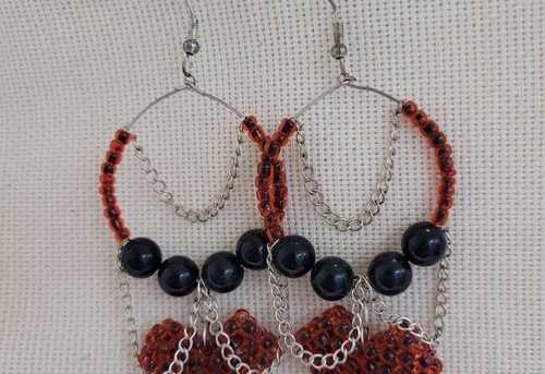 Серьги handmade