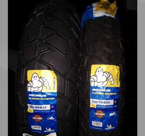 Новый Michelin 120-70-19 2022г Scorcher Adventure