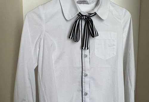 Блузка-рубашка хлопок для девочки 128