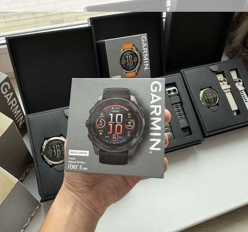 Garmin Fenix 8 Amoled Sapphire 51mm (Европа)