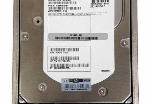 Жесткий диск HP BF14658244 146,8Gb Fibre Channel