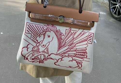 Hermes herbag horse red 31