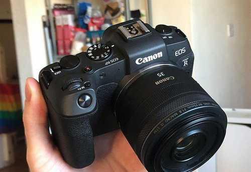 Фотоаппарат canon eos rp + 35 mm RF stm