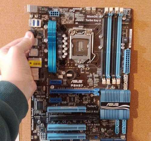 Материнская плата 1155 Asus p8h67