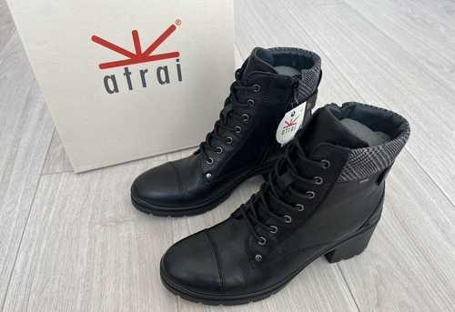 Новые женские кожаные ботинки Atrai Португалия