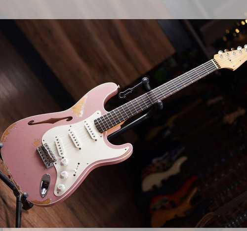 Relic Depot Stratocaster Shell Pink