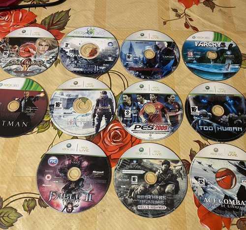Диски Xbox 360 лицензия