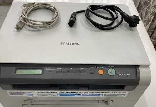 Рабочий Лазерный мфу Samsung SCX-4200