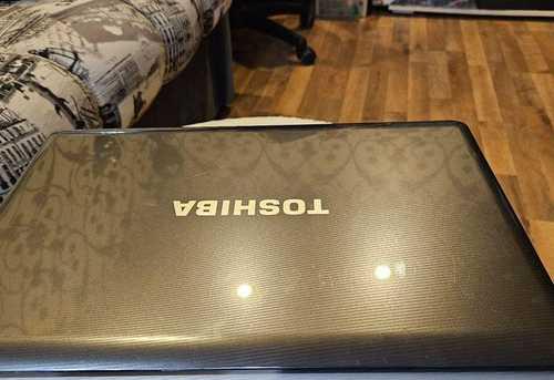 Ноутбук toshiba satellite L500 рабочий на запчасти