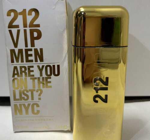 Духи мужские carolina herrera 212 vip